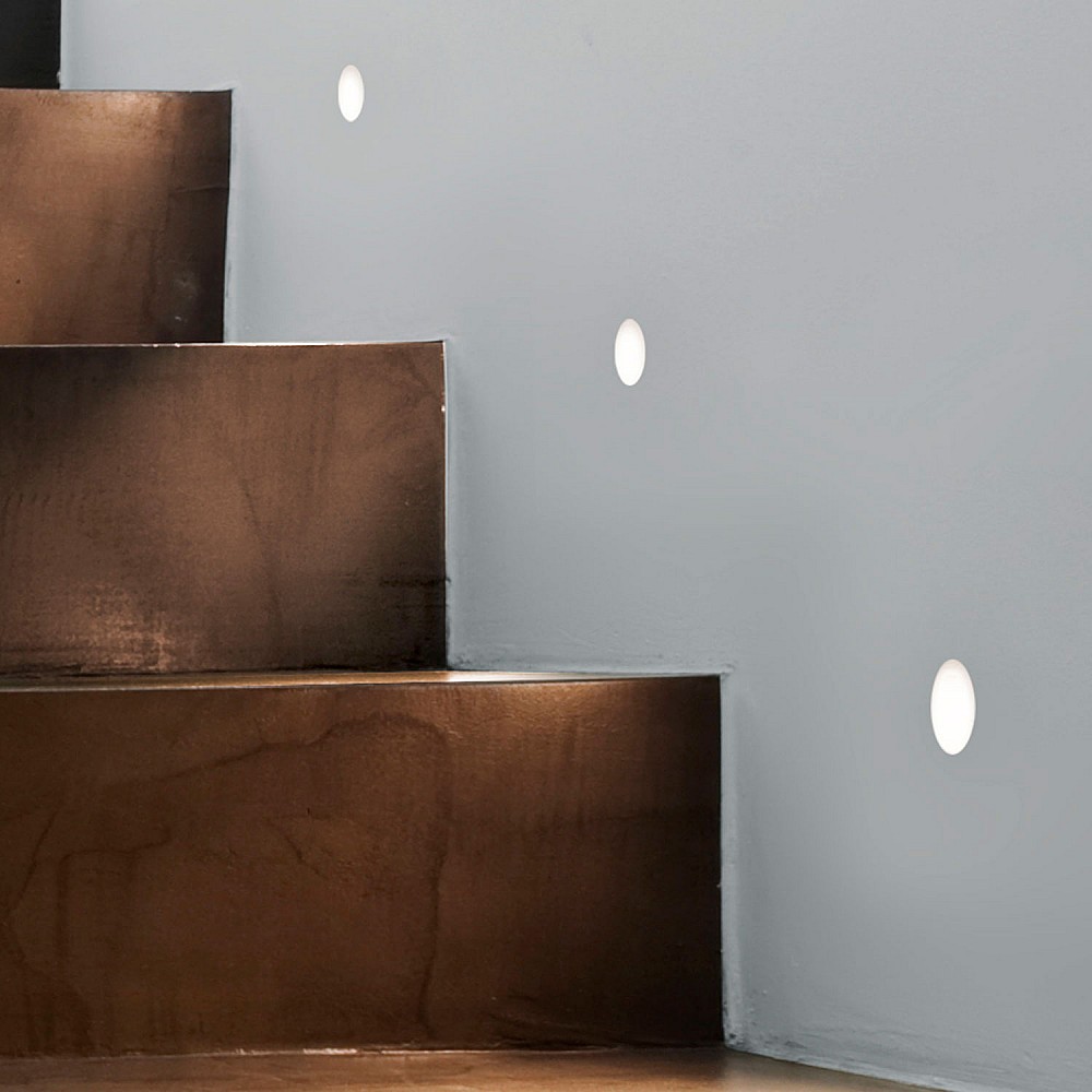 Low Level Lighting : Leros Trimless LED Marker Light in Matt ...