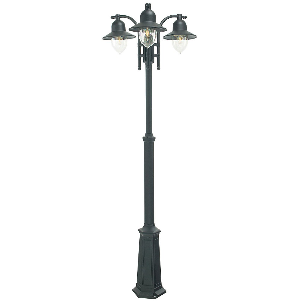 Bollards & Lamp Posts : Como 3 Light Triple Head Post ...