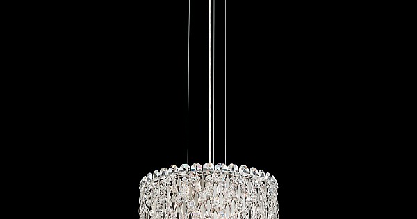Modern Crystal Chandeliers : Sarella Pendant in Stainless ...